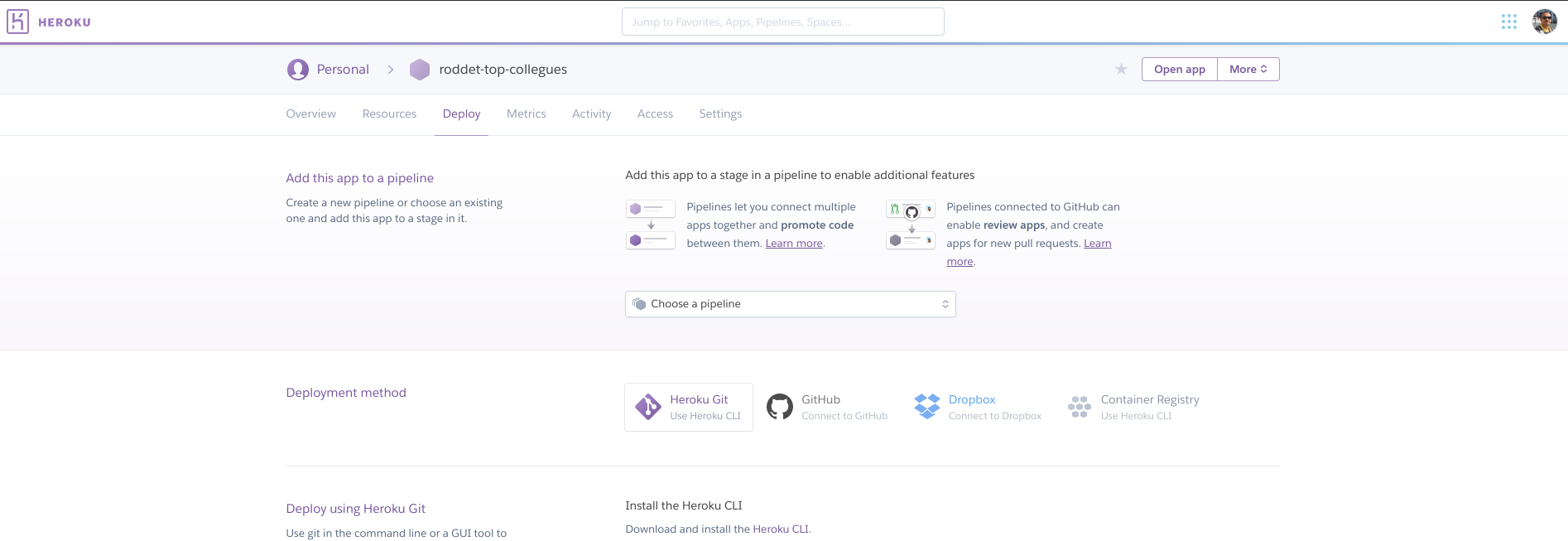 Déploiement Heroku · Formation Spring Web MVC